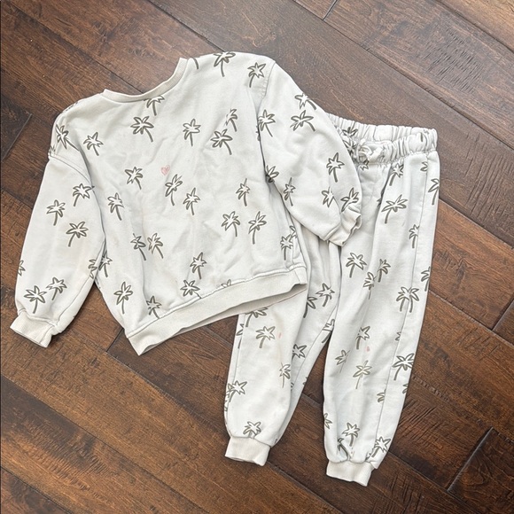 Zara | Matching Sets | Zara Palm Tree Print Set Set 45 Years | Poshmark